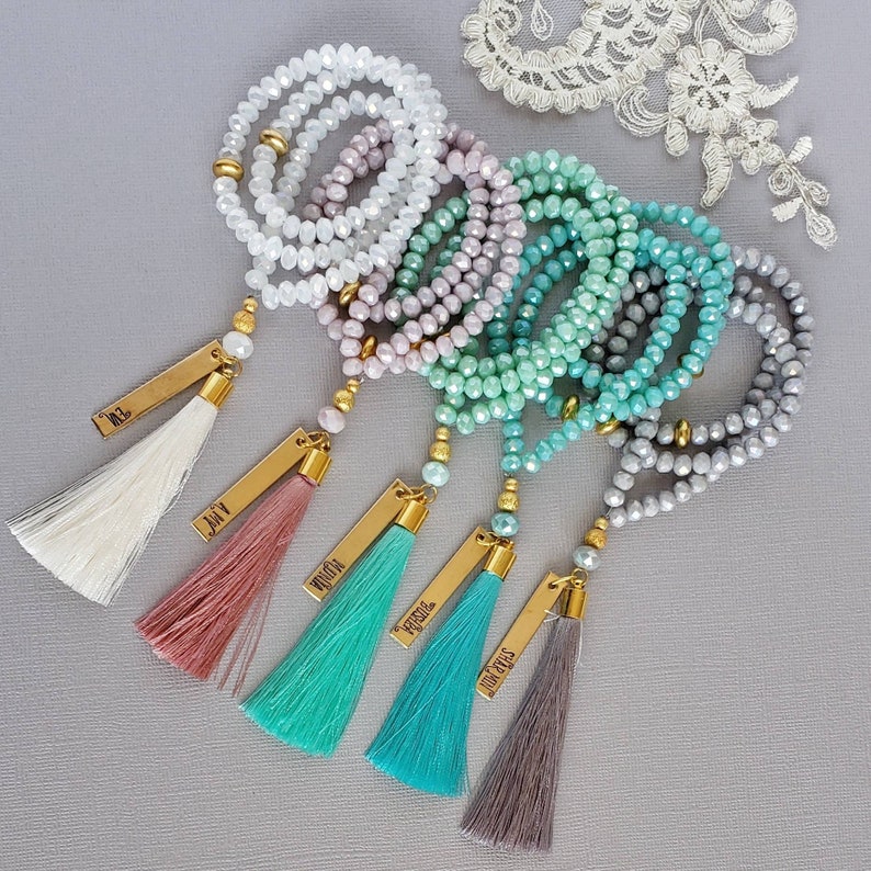 Tasbih Personalized Tasbeeh Tasbih Favor Islamic Prayer | Etsy