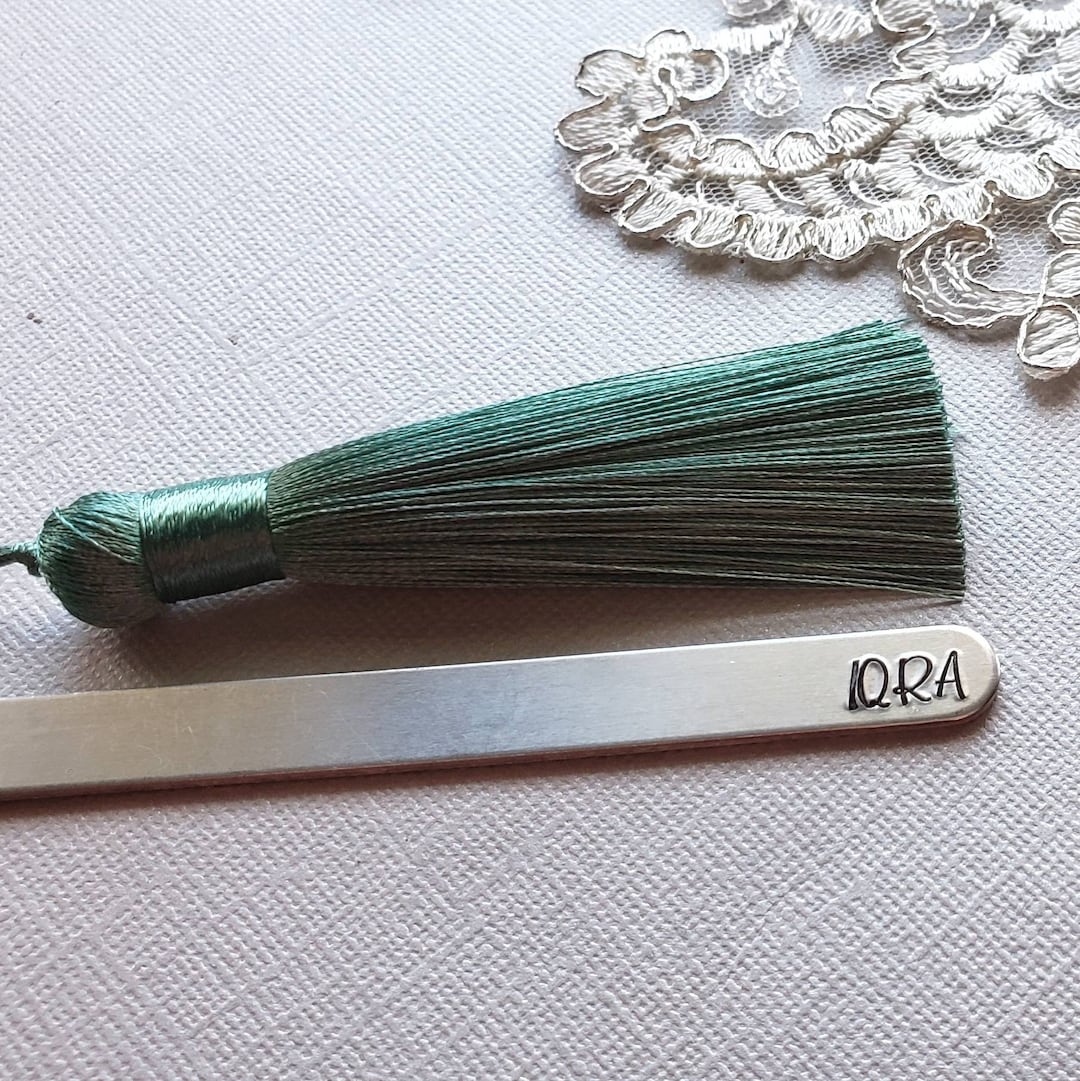 IQRA, Islamic Bookmark, Muslim Bookmark, Personalized, Party Favor ...