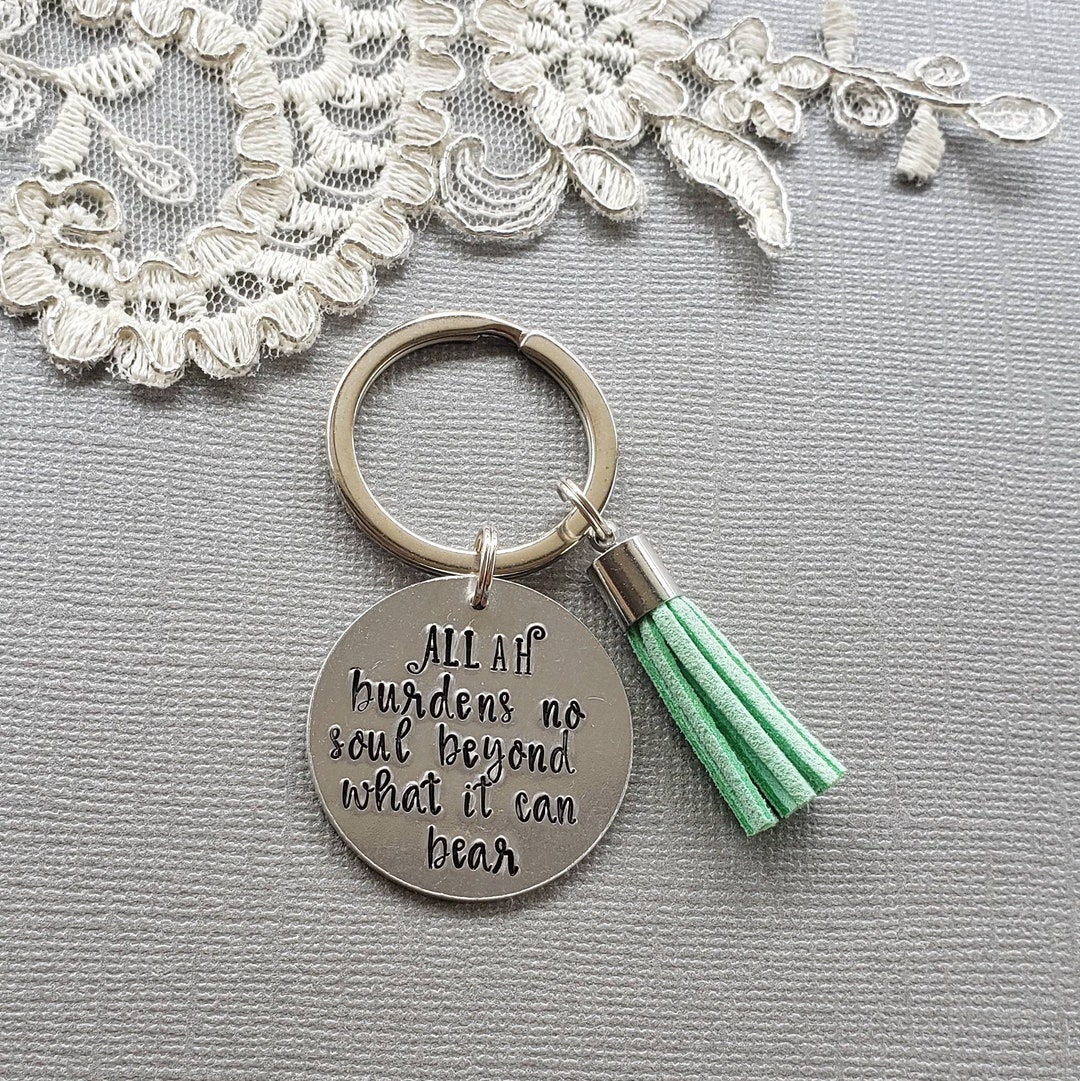 Personalized Gift, Islamic Gift, Personalized Keychain, Custom Key Ring ...