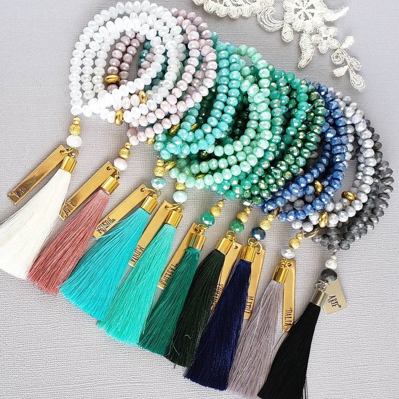 Tasbih Personalized Tasbeeh Tasbih Favor Islamic Prayer | Etsy