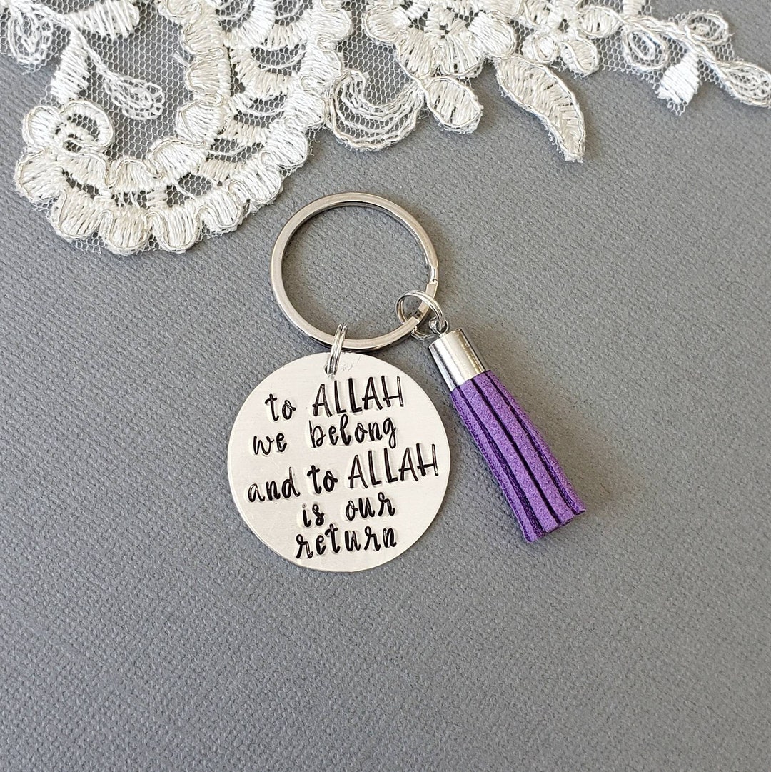 Personalized Gift, Islamic Gift, Personalized Keychain, Custom Key Ring ...