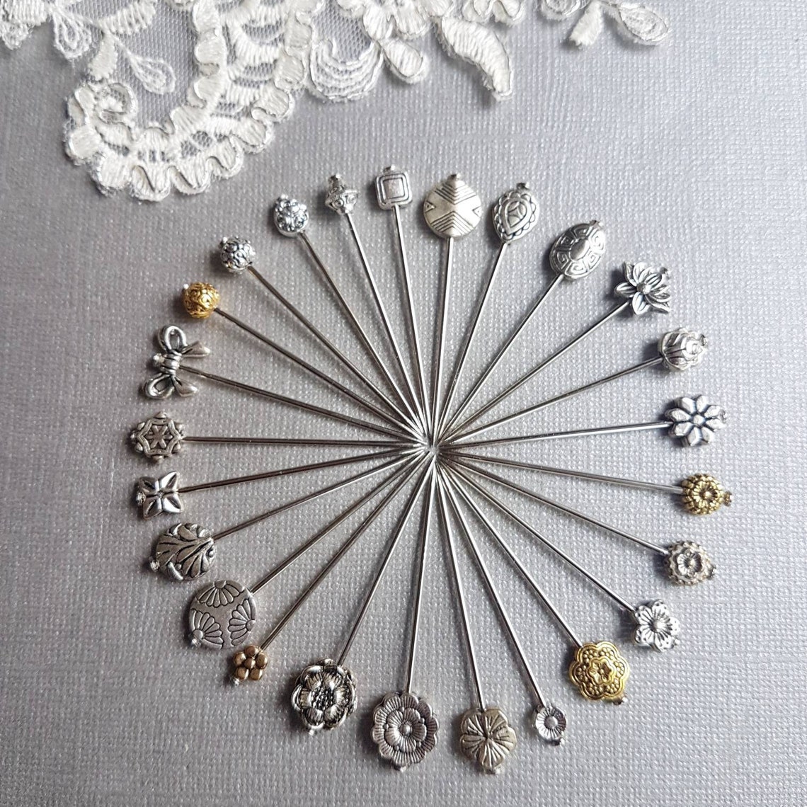 Hijab Pin Travelling Tin Hijab Pin Box Hijab Gift Set | Etsy