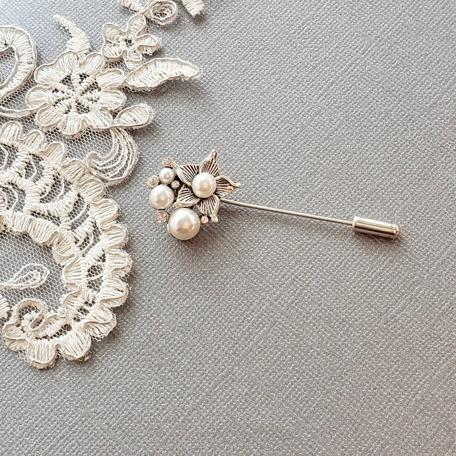 Hijab Pin Scarf Pin Statement Pin Rhinestone Hijab Pin - Etsy