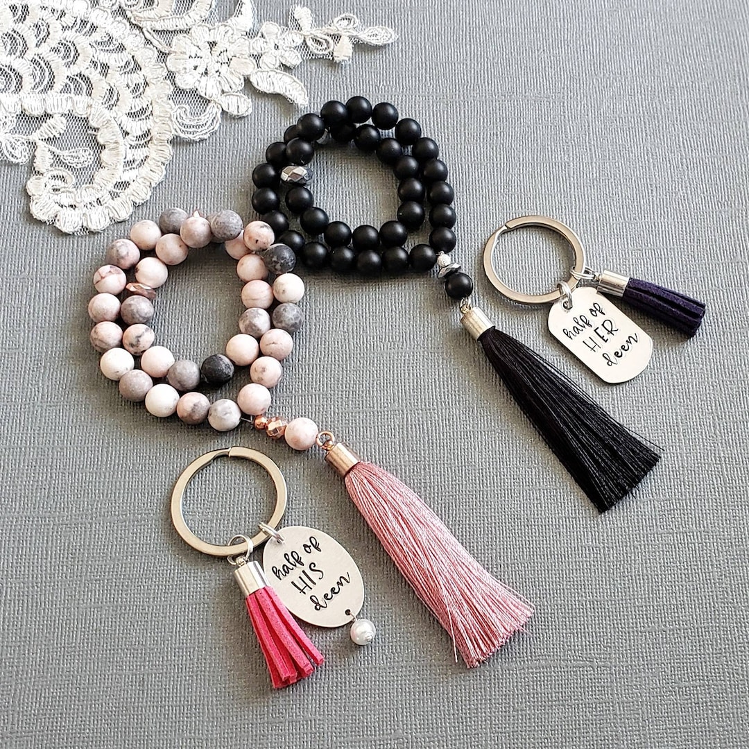 33 Bead Tasbih, His & Her Tasbih, Couple's Tasbeeh, Islamic Key Chain ...