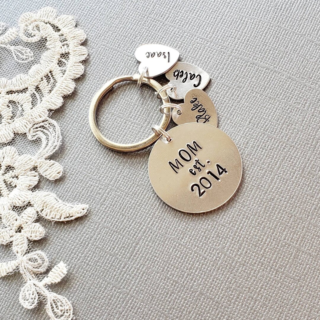 Mother Gift, Gift for Mom, Mothers Day Gift, Personalized Keychain ...