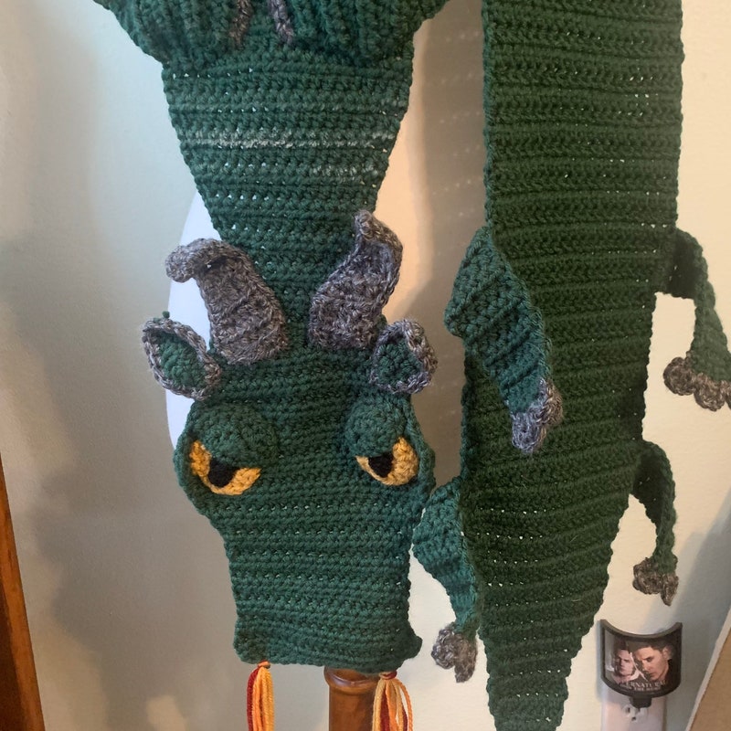 Dragon Scarf - Etsy