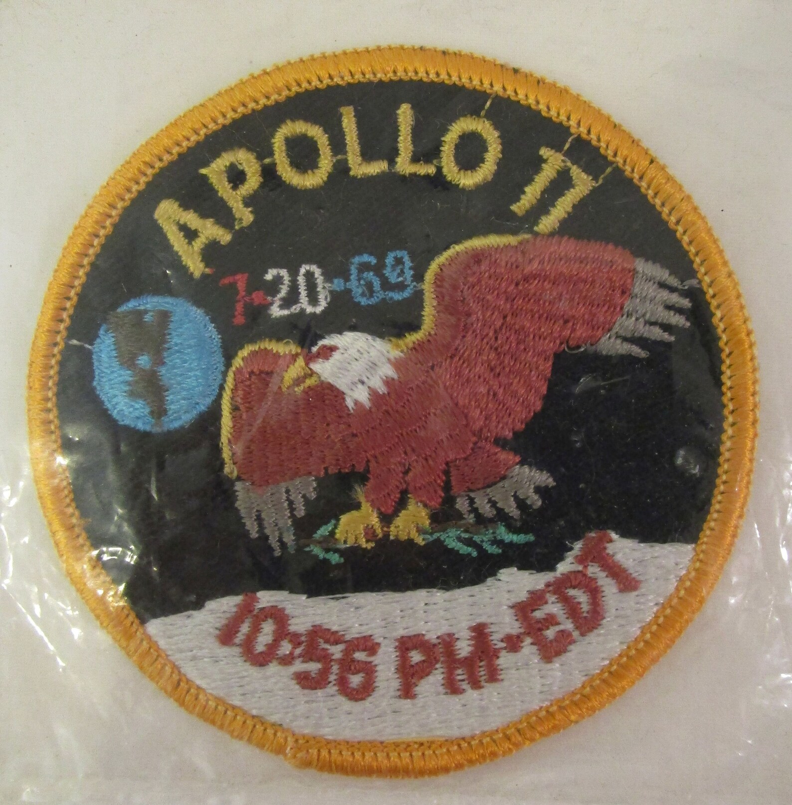 Original commemorative patch from Apollo 11 in original | Etsy