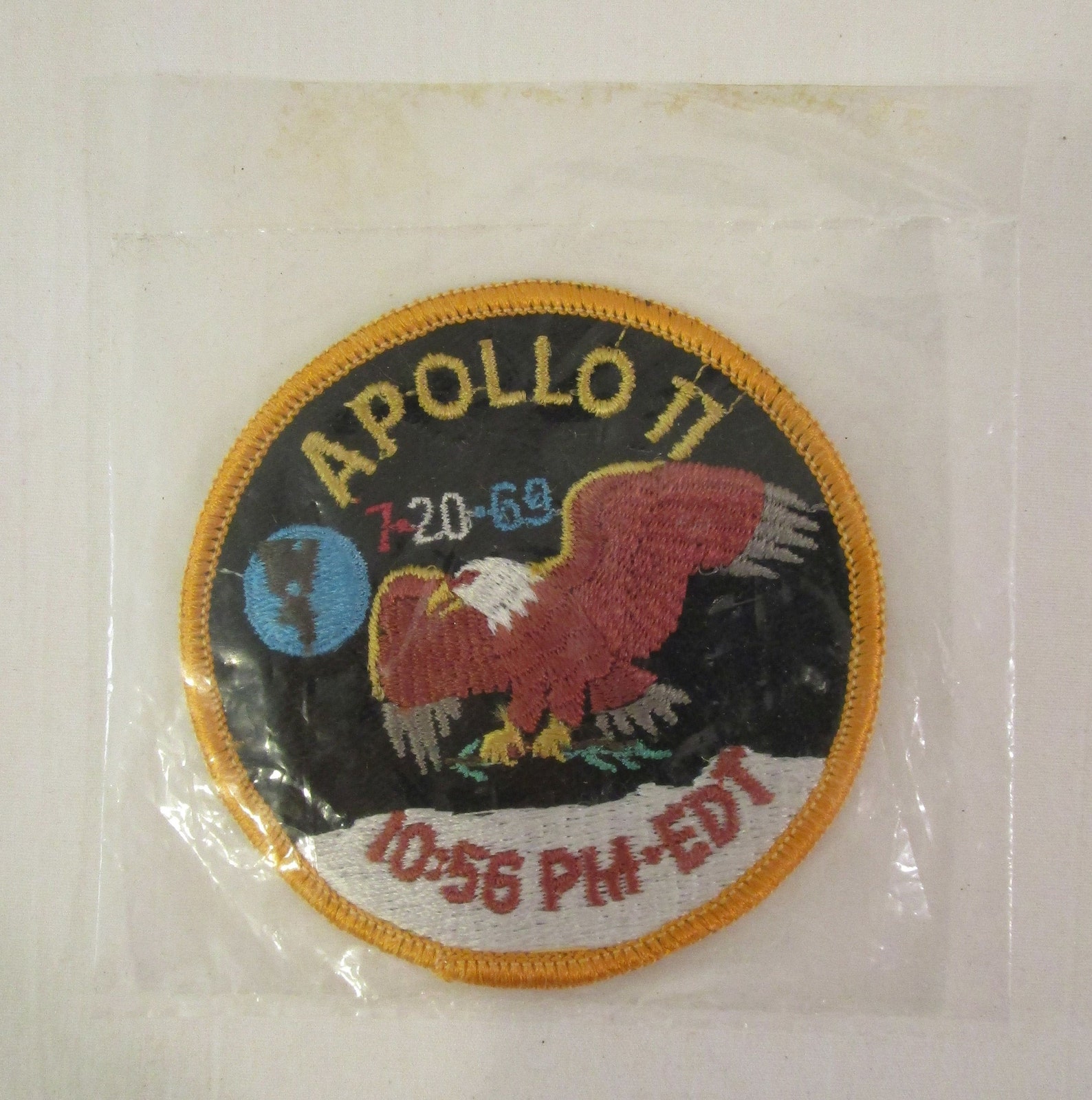 Original commemorative patch from Apollo 11 in original | Etsy