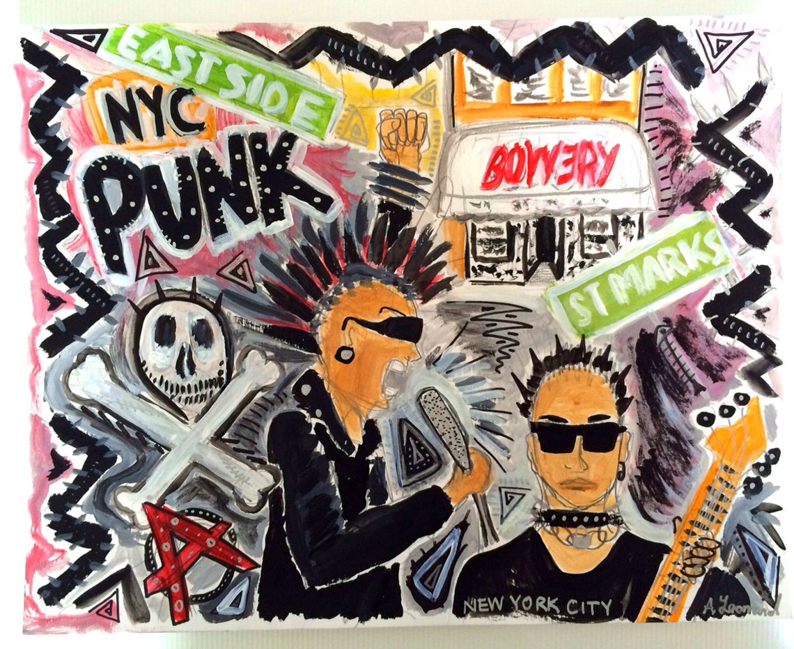 New York City Punk - Etsy