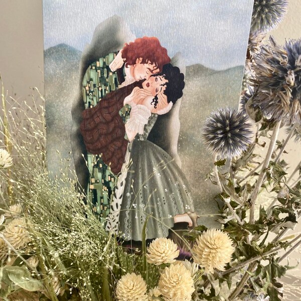 Kiss Greeting Card - Etsy