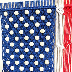 Handmade Macrame American Flags - Etsy
