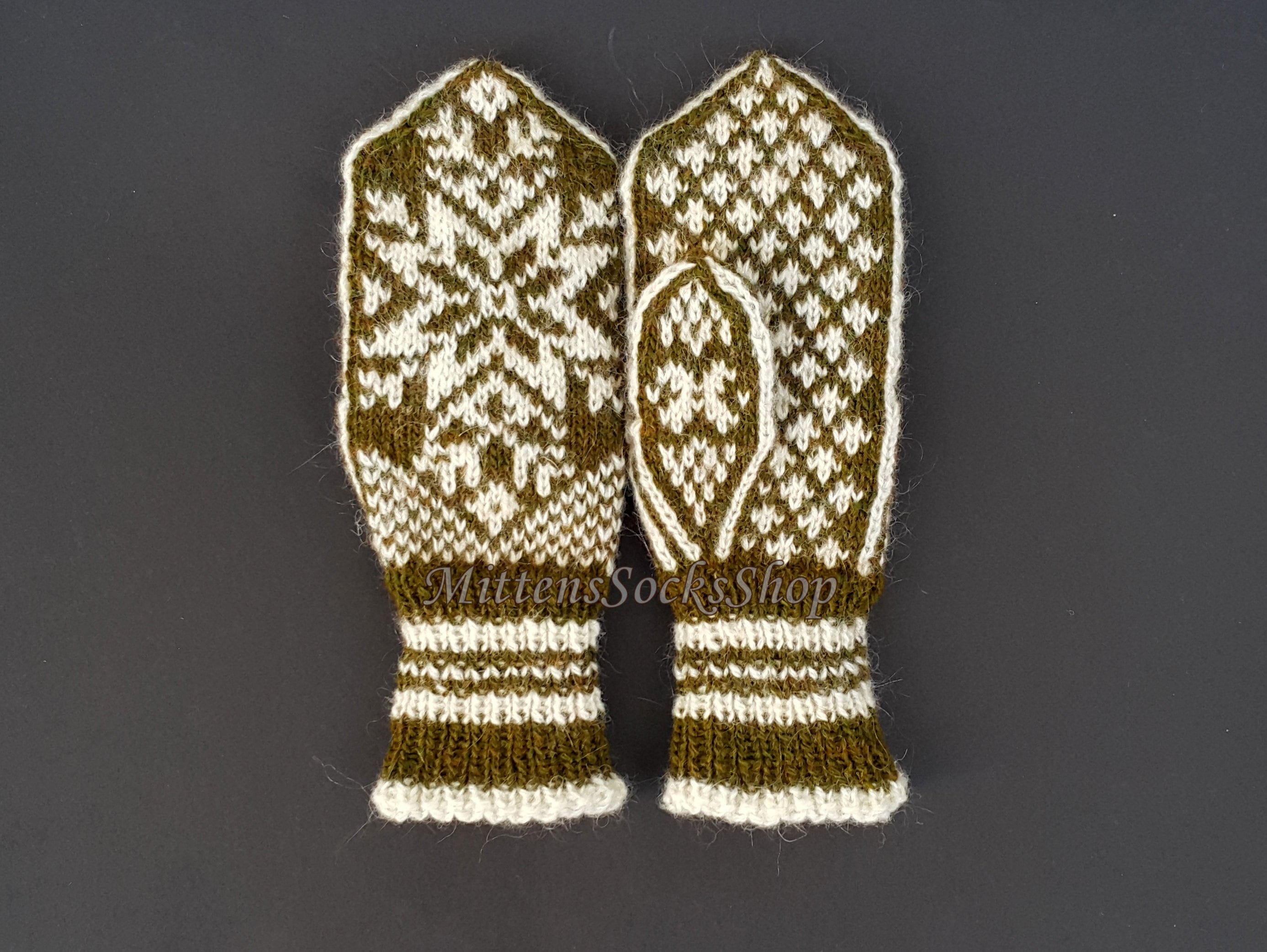 Hand Knitted Nordic Mittens Norwegian Mittens Hand Knitted - Etsy Canada