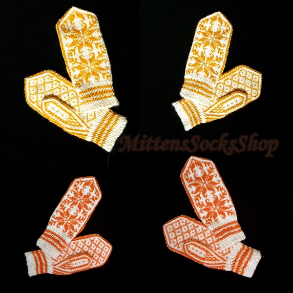Winter Mittens - Etsy