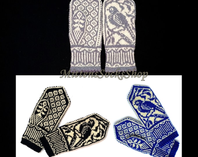 Mittens in Scandinavian Design LIZBET - Etsy Norway