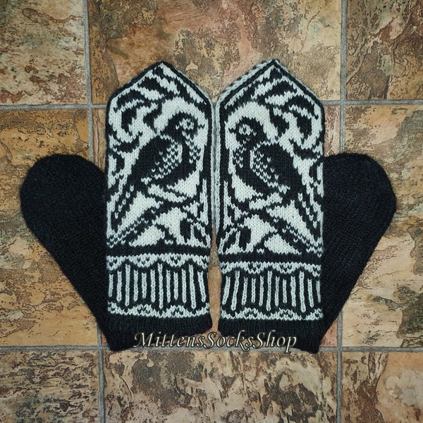 Double Knit Mittens - Etsy