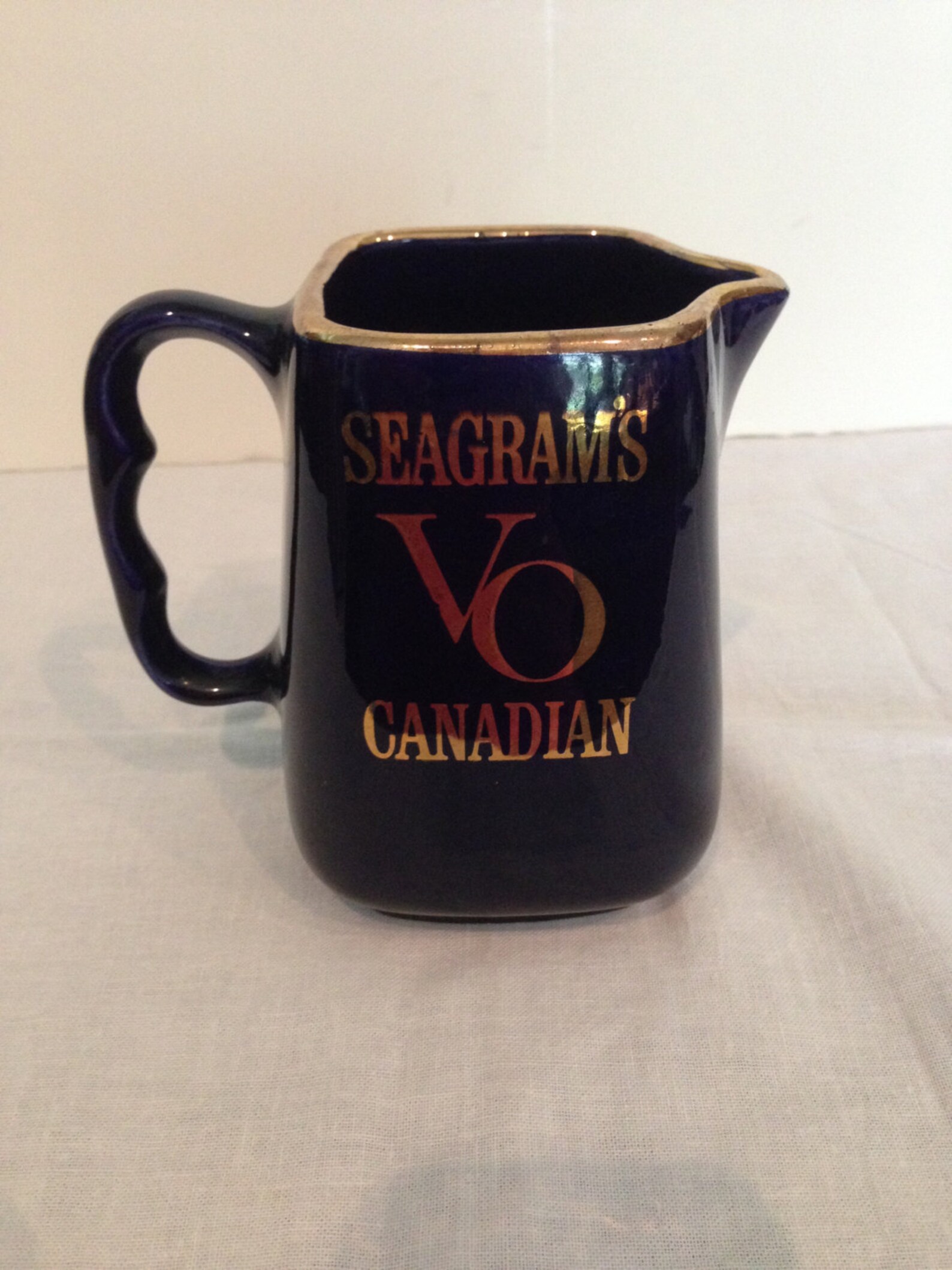 Seagrams VO Canadian Pitcher Whiskey Vintage Collectible Etsy