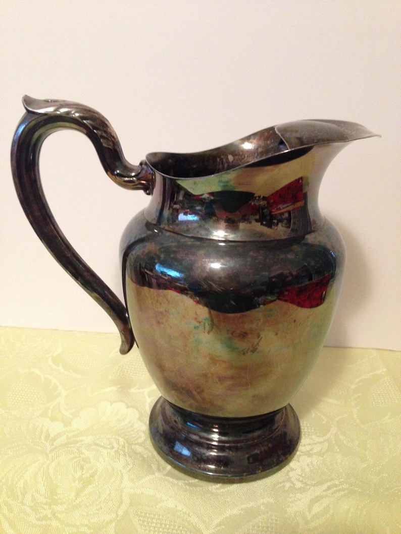 Wm. A. Rogers Oneida Silversmiths Water Pitcher Silverplated | Etsy