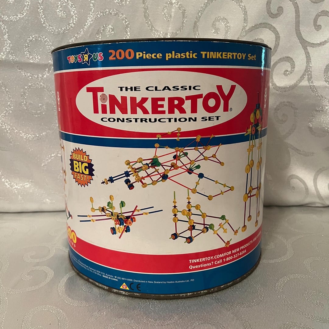 2004 Hasbro Tinker Toy Construction Toy,the Classic Set Which is All ...