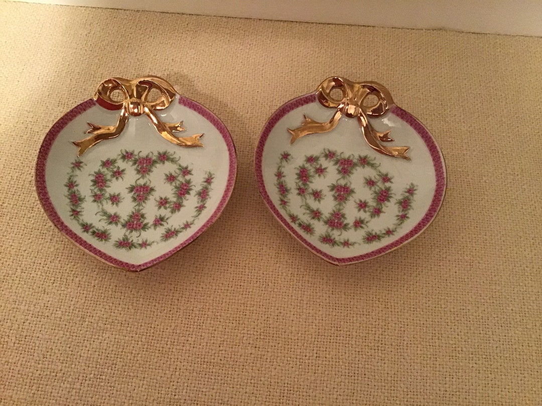 Lefton Exclusive Hand Painted China Dessert/trinket/candy Dish, Number ...