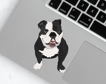 Bulldog Lifeline Window Decal Sticker I187 - Etsy