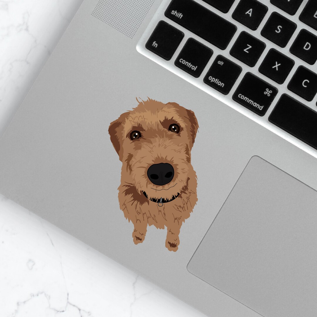 Airedale Terrier Vinyl Sticker Laptop Decal - Etsy