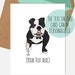 English Bulldog Card | Wedding Card | Congratulations | Personalize Dog ...
