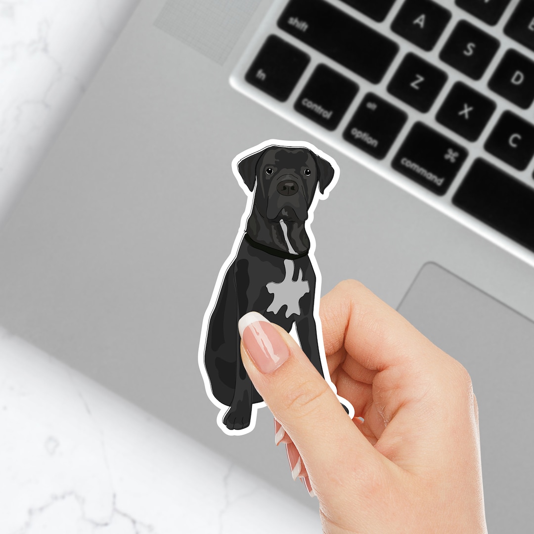 Cane Corso Sticker | Laptop Vinyl Decal - Etsy