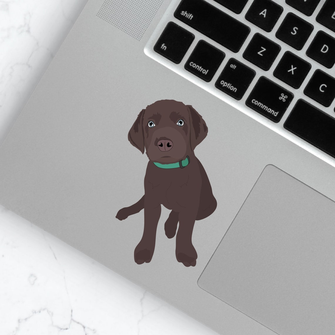 Brown Labrador Sticker Brown Lab Laptop Vinyl Decal - Etsy