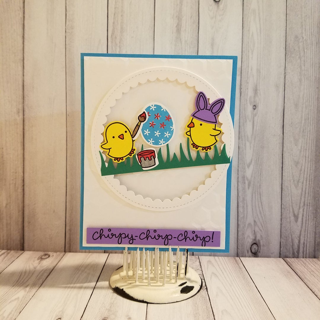 Easter Card, Happy Easter, Chicks, Greeting Card With Envelope ...