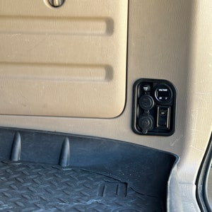 3rd Gen 4runner Rear Cargo Accessories Panel (99-02) - Etsy