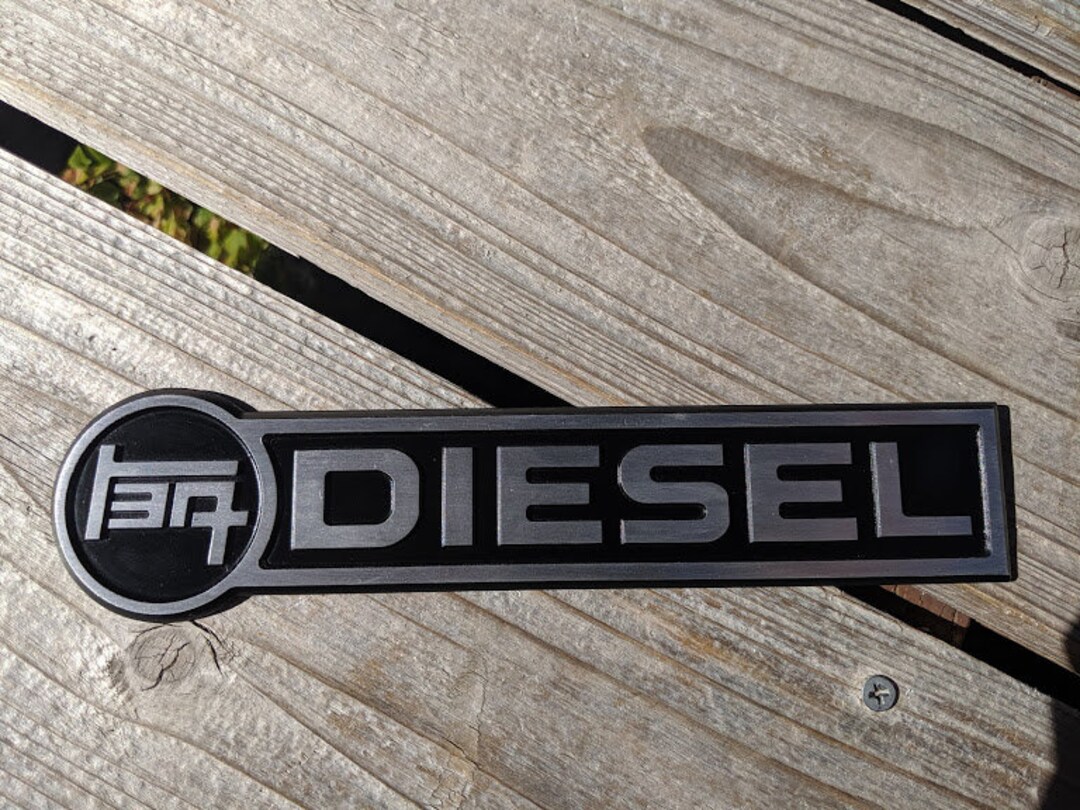 Universal Diesel Badge - Etsy