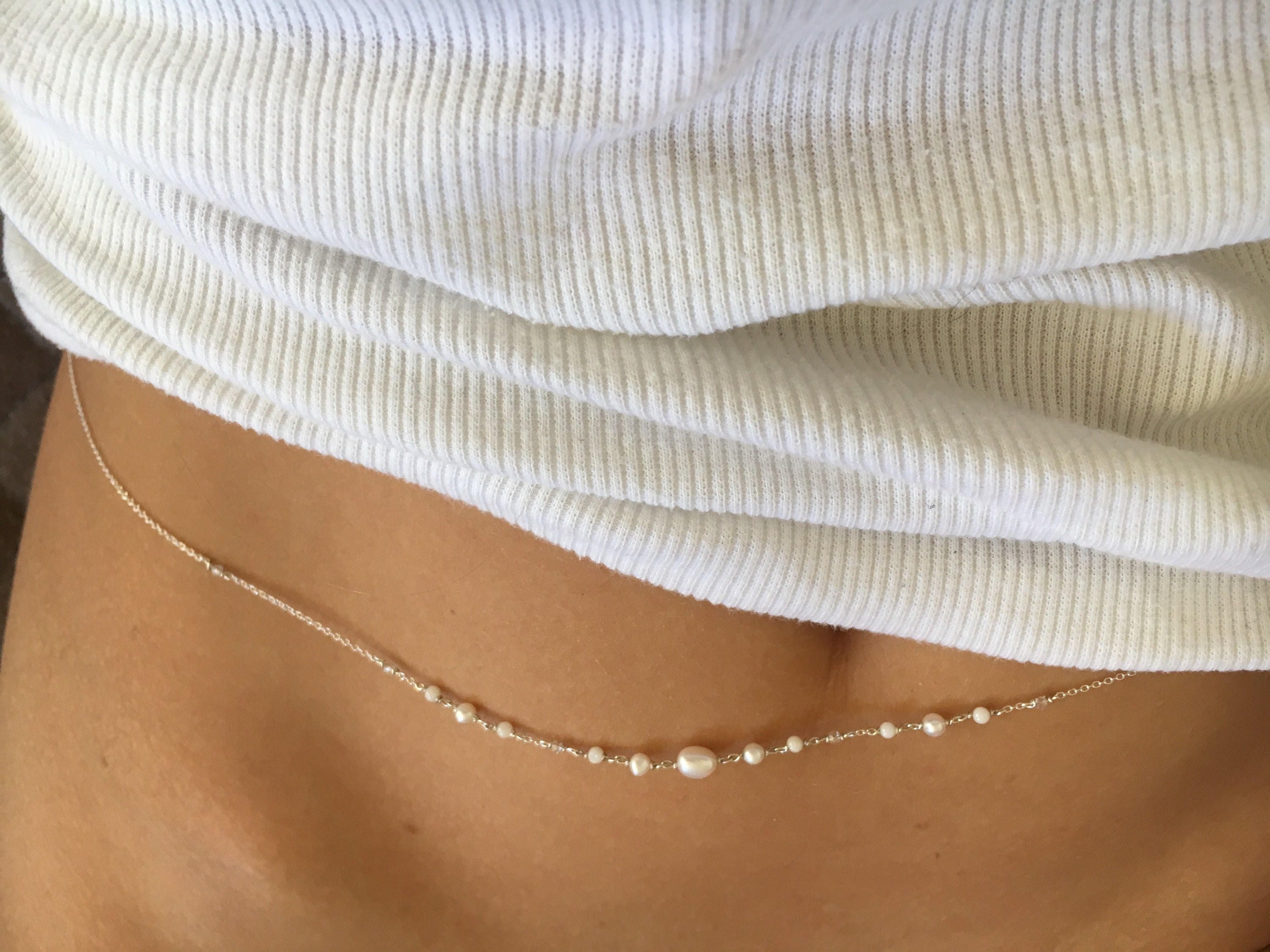 Belly Chain Body Chain Jewelry Intimate Jewelry Body Etsy