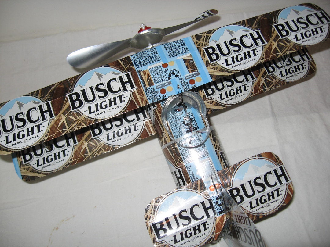 Handcrafted Beer Can Airplane Cattail Wind Spinner Can - Etsy