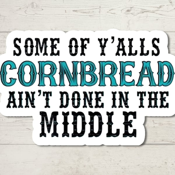Cornbread Sticker - Etsy