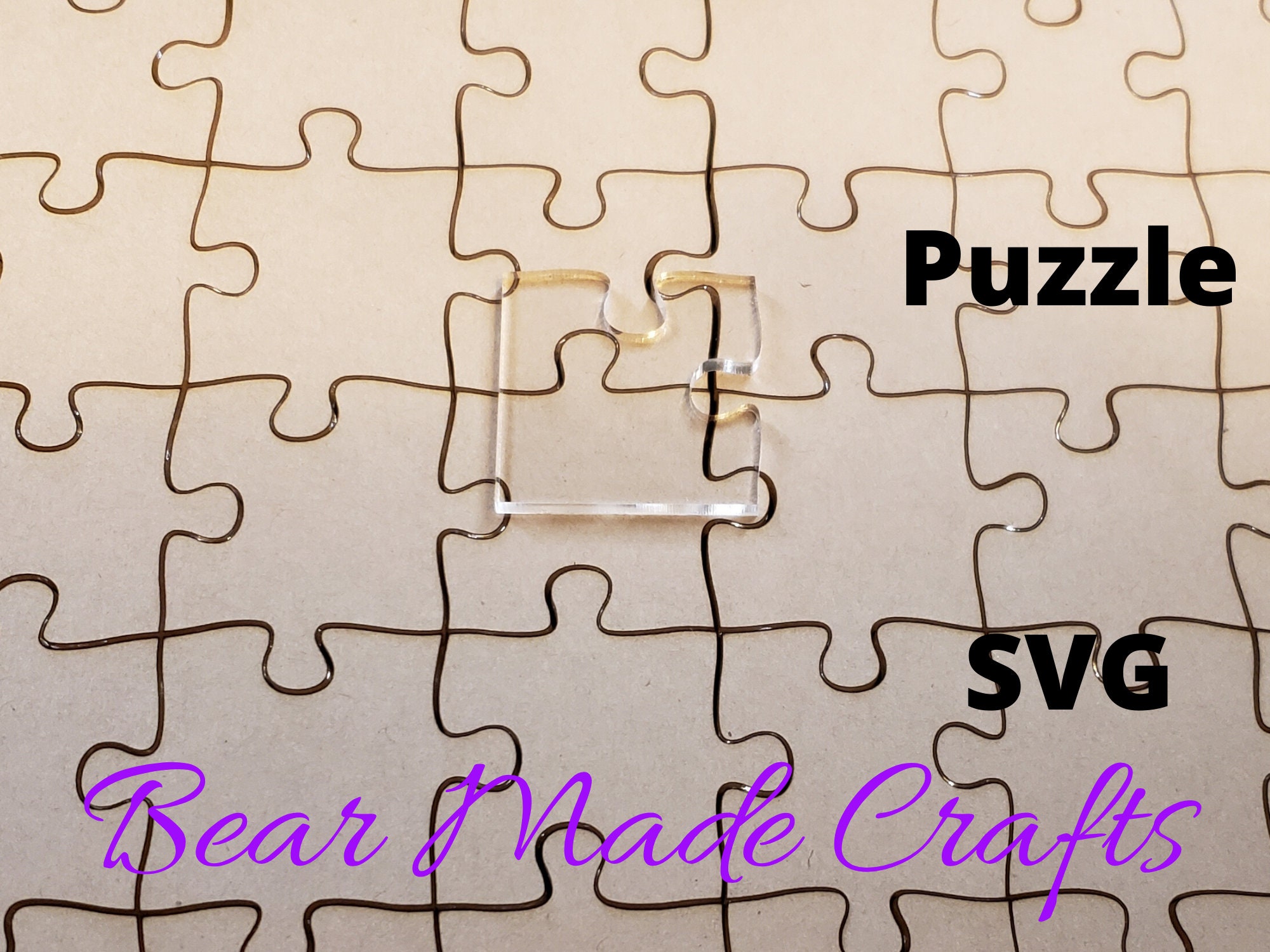 Puzzle SVG 100 Piece Puzzle Vinyl Cutting File Digital | Etsy