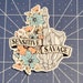 Sensitive Savage Middle Finger Sticker, Adult Humor, Water Resistant ...