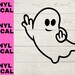 Middle Finger Ghost 2 Decal, Car Decal, Notebook, Tablet, Phone, Laptop ...