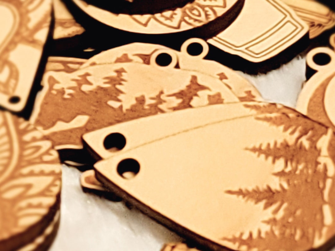 BULK Wooden Earring BLANKS 2, Jewelry Blanks, Earring Blanks, Make Your ...