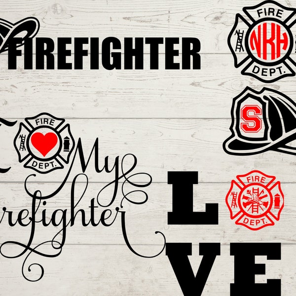 Firefighter Love - Etsy