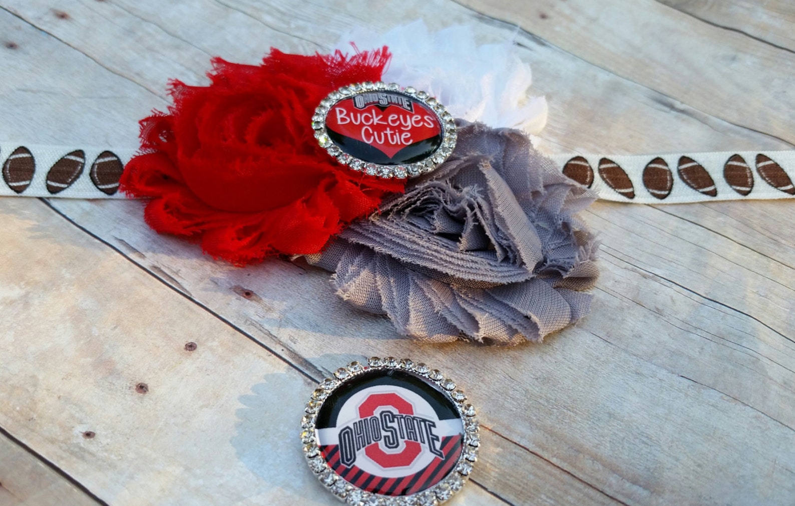 Ohio State University Baby Headband Buckeyes Headband Ohio - Etsy
