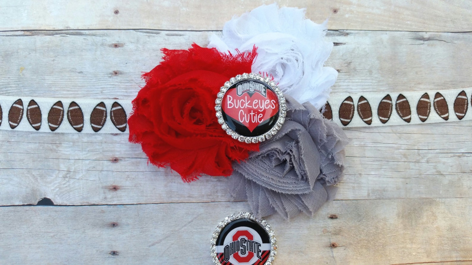 Ohio State University Baby Headband Buckeyes Headband Ohio - Etsy