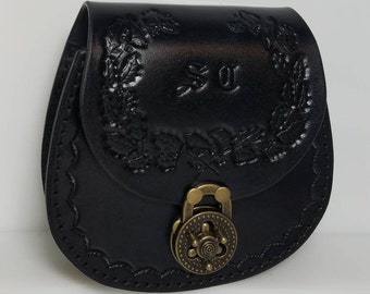 Leather Santa Belt - Etsy