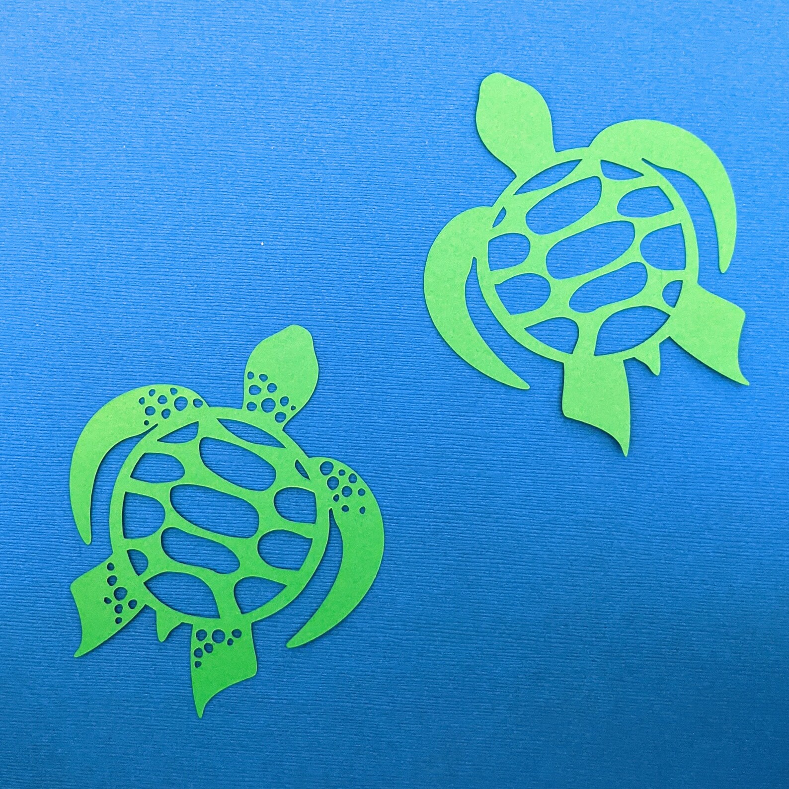 Sea Turtle Cut File (SVG, DXF, PNG) for Paper and Vinyl - Etsy