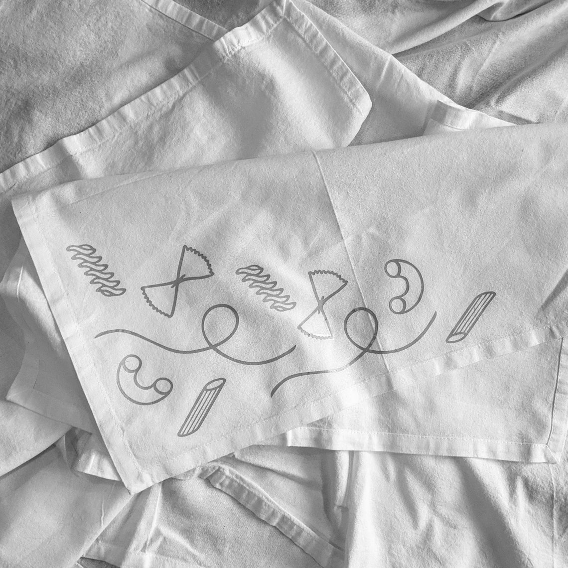 Pasta Shapes Cut File (SVG, DXF, PNG) Penne, Rigatoni, Farfalle ...