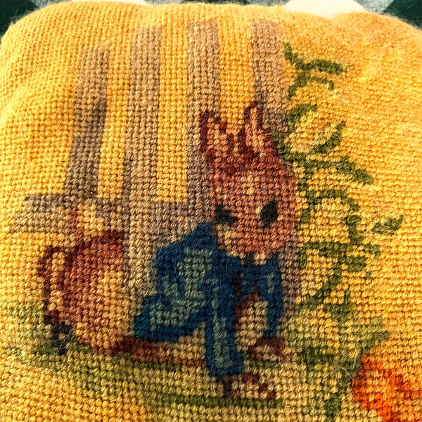 Needlepoint Pillow - Etsy