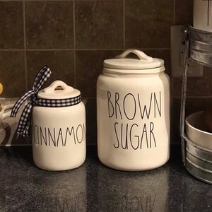 Kitchen Canister Decals Kitchen Canister Labels/kitchen Canister Decals ...