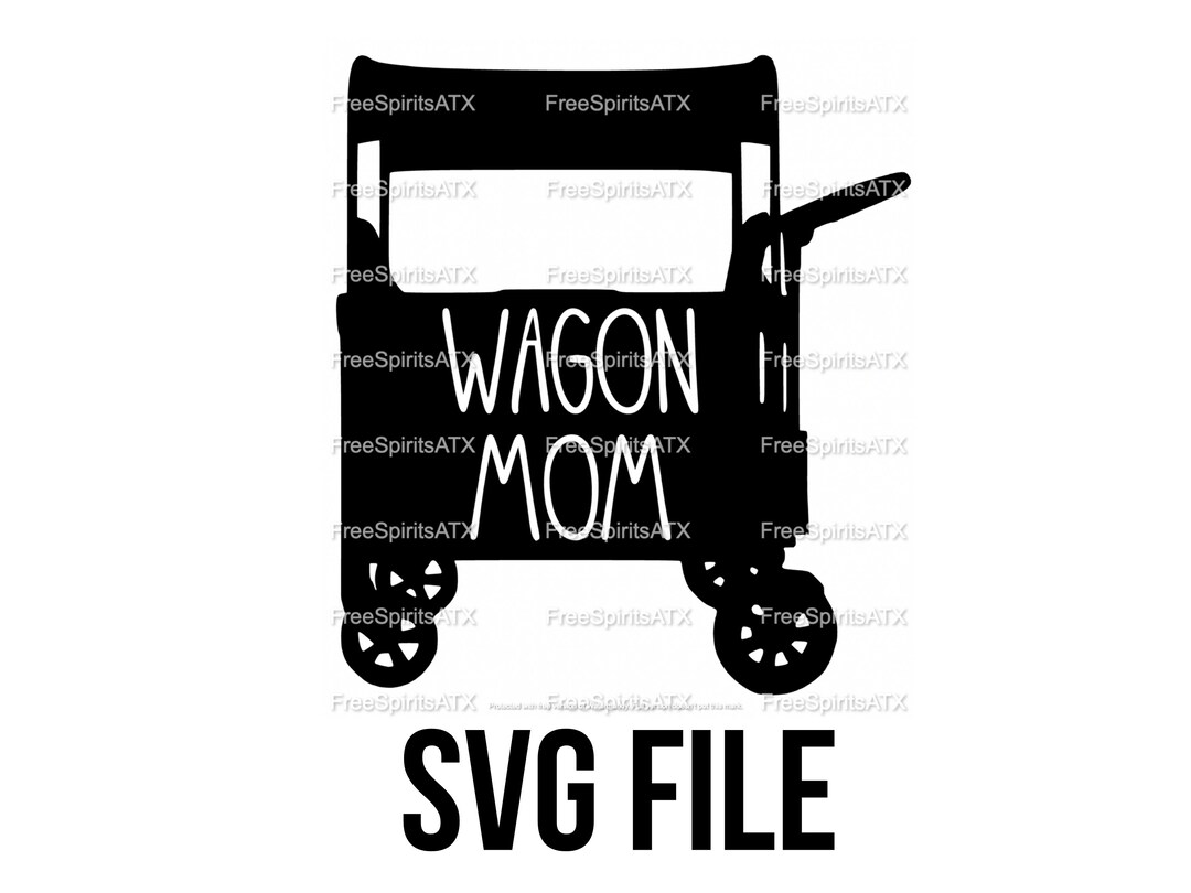 Wonderfold Wagon Mamá SVG y PNG Archivo Digital - Etsy México