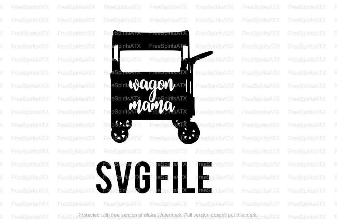 Wonderfold Wagon Mama SVG and PNG Digital File - Etsy