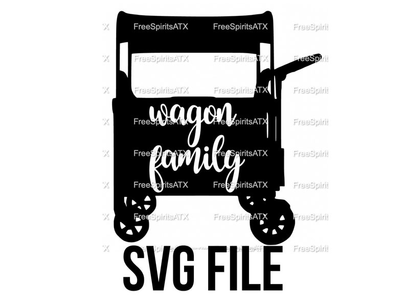 Wonderfold Wagon Family Life SVG and PNG Digital File - Etsy
