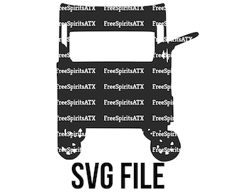 Wonderfold Wagon Custom Family Name SVG and PNG Digital File - Etsy